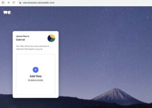 How To Send Files Through WeTransfer | CourseVector